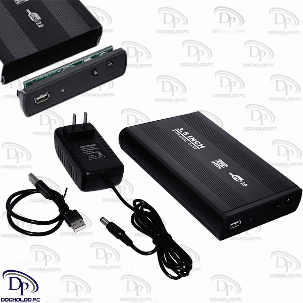 کامپیوتر دوقلو | باکس هارد 3.5 اینچ USB2 ایکس پی XP HC-196